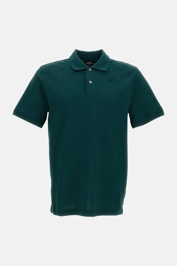 K-WAY Amedee Piqué Polo - Green