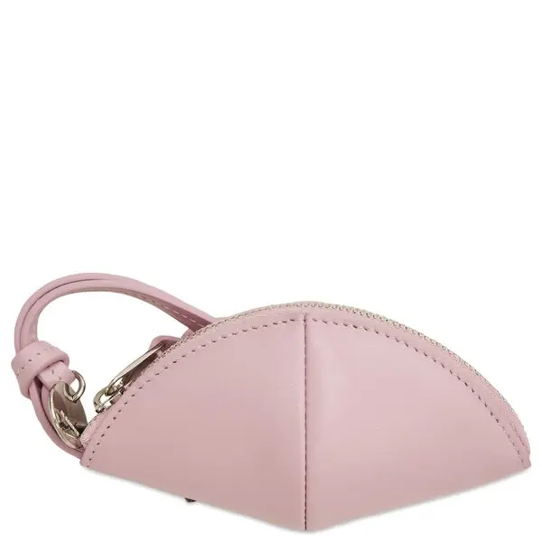 JIL SANDER Small Curve Pouch - Neon Rose
