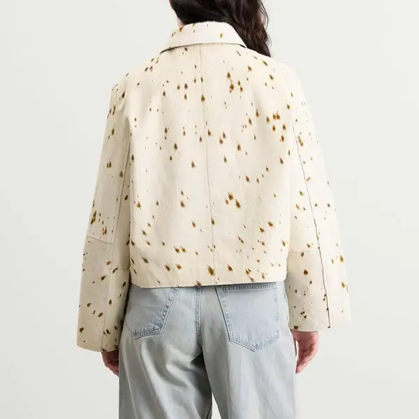 SAMSØE SAMSØE Salylo Cow Hair Leather Jacket