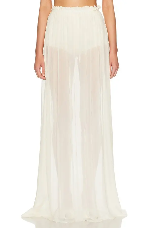 AYA MUSE Palli Skirt - Ivory