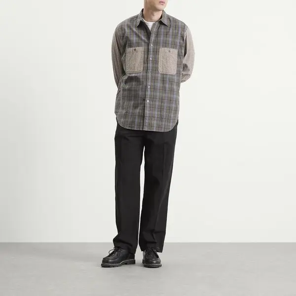 UNLIKELY DRY GOODS 2-tone Work Shirt