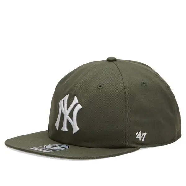 '47 47 New York Yankees Linscott Captain Cap - Moss
