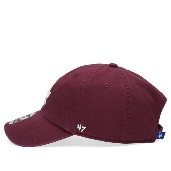 '47 47 La Dodgers Clean Up Cap - Dark Maroon