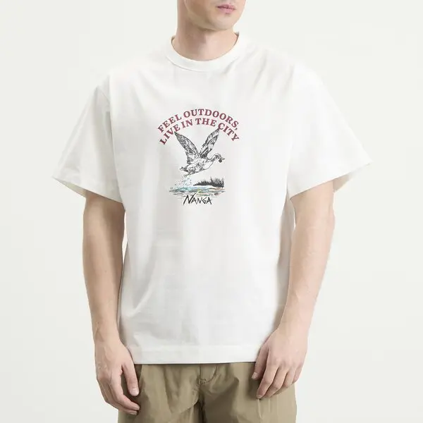 NANGA Eco Hybrid Duck Vintage T-shirt