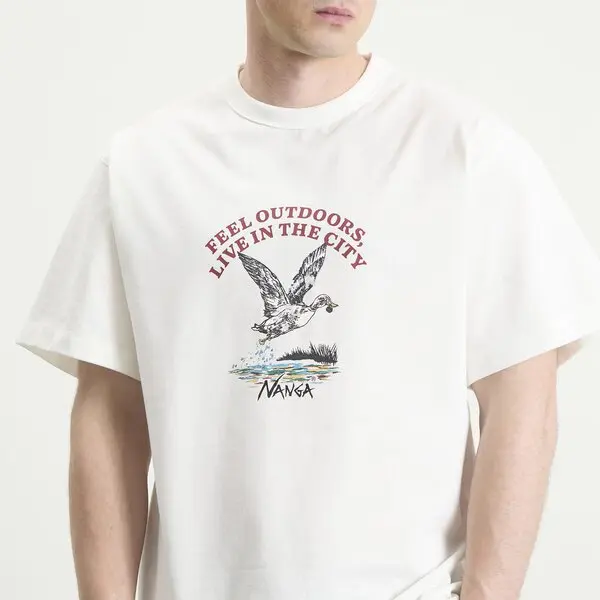 NANGA Eco Hybrid Duck Vintage T-shirt