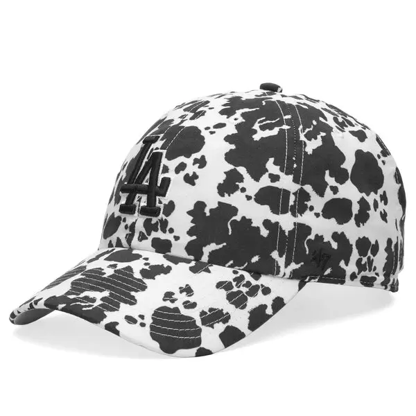 '47 47 La Dodgers Bessie Clean Up Cap - Black/white