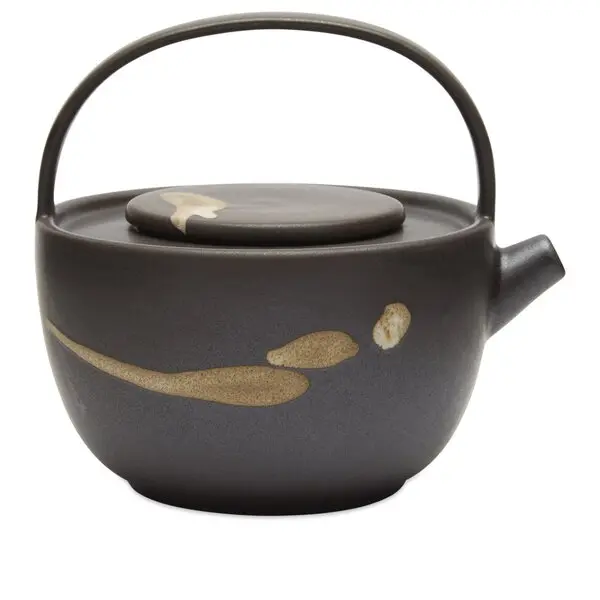 FERM LIVING Koyo Teapot - Dark Brown/buff