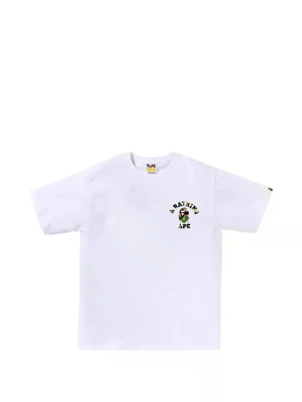 A BATHING APE City Camo College T-shirt - White