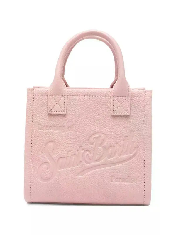 MC2 SAINT BARTH Logo-debossed Tote Bag - Pink