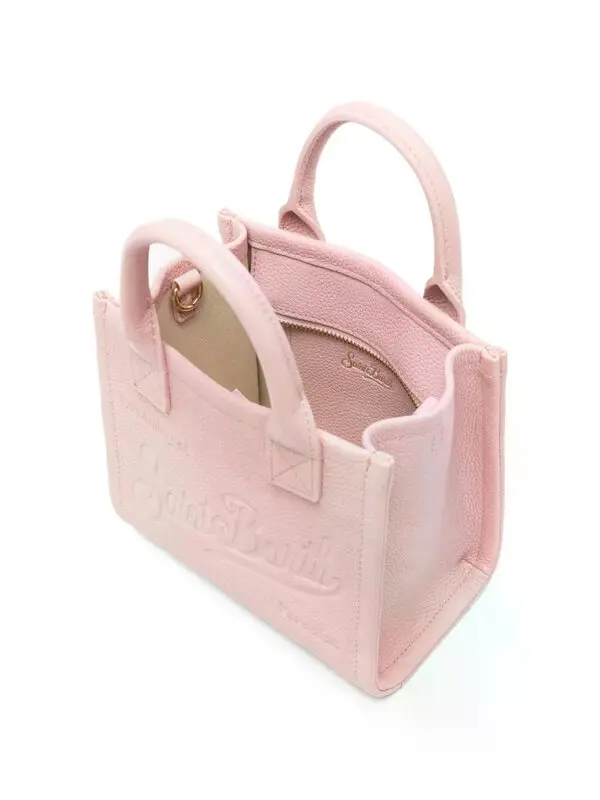 MC2 SAINT BARTH Logo-debossed Tote Bag - Pink