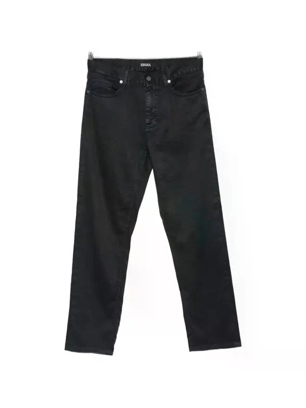Zegna Straight-leg Trousers - Blue