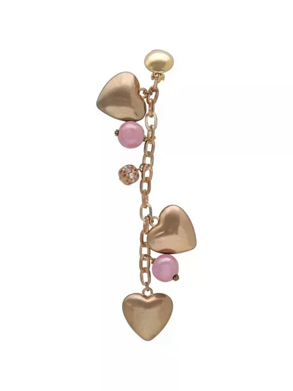 UGO CORREANI Heart Charm Clip-on Earring - Gold