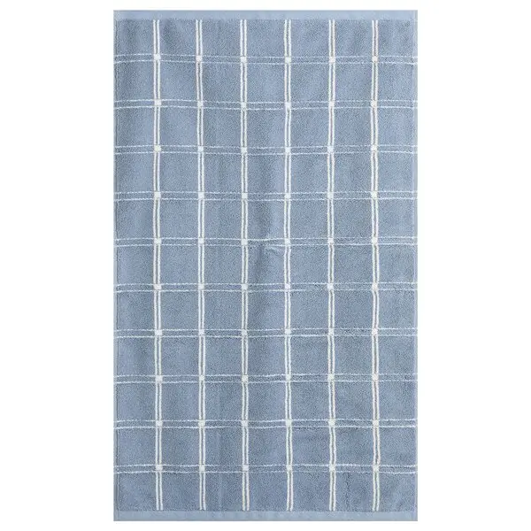 BAINA Devon Bath Mat - Celeste/chalk