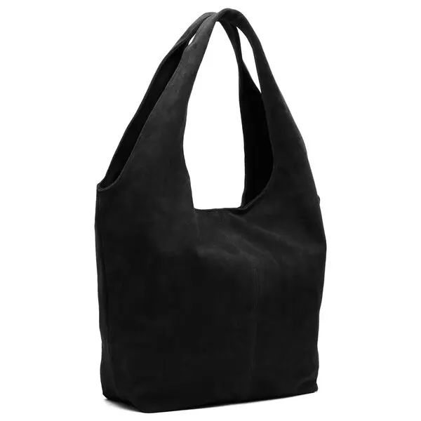 MAZI UNTITLED Flow Suede Tote Bag