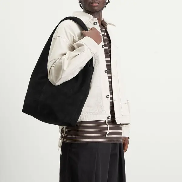 MAZI UNTITLED Flow Suede Tote Bag