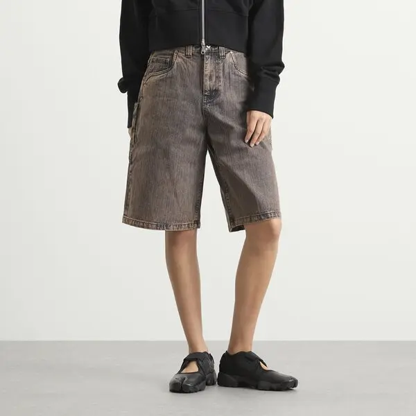 DIME Baggy Denim Bermuda Shorts