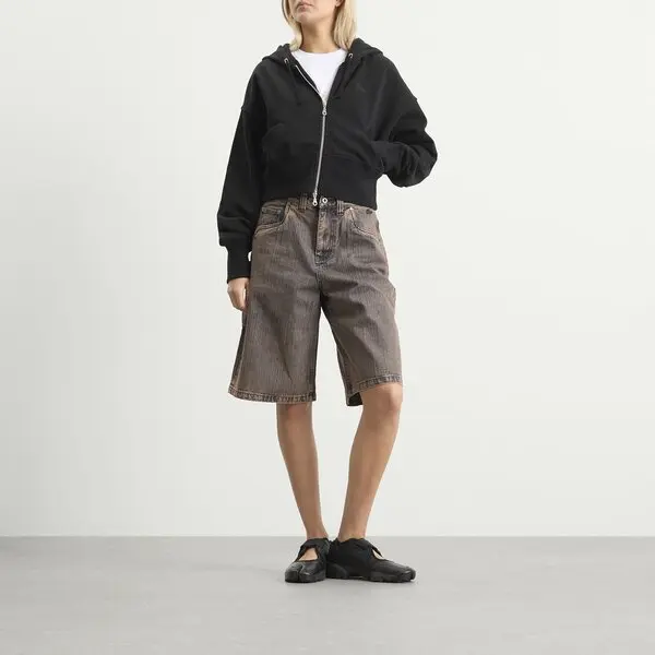 DIME Baggy Denim Bermuda Shorts