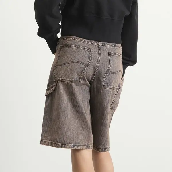 DIME Baggy Denim Bermuda Shorts