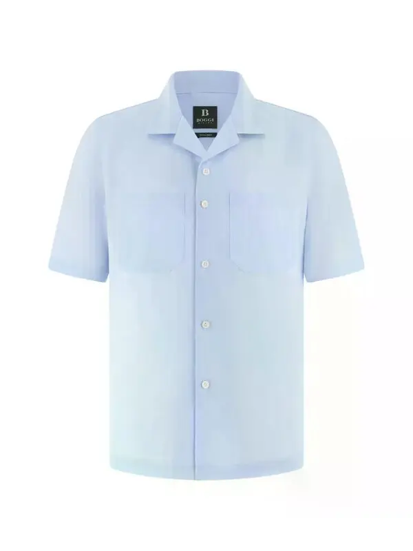 Boggi Milano Regular Fit Linen Shirt