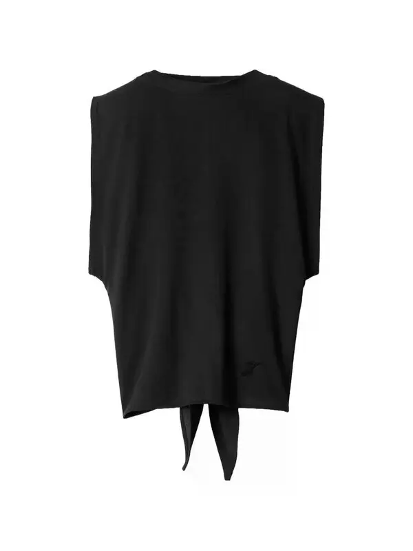 Jacquemus Marcel Open-back Blouse - Black