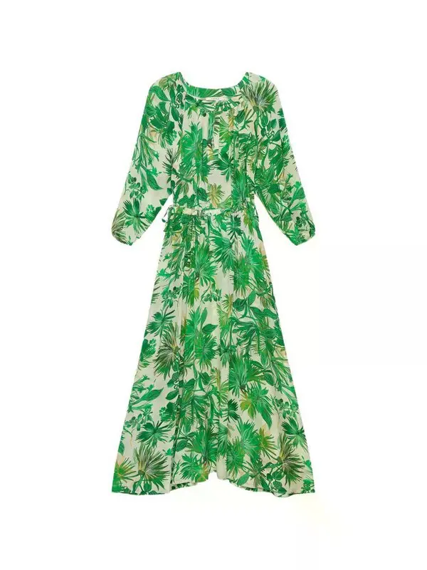 Malìparmi Floral-print Midi Dress