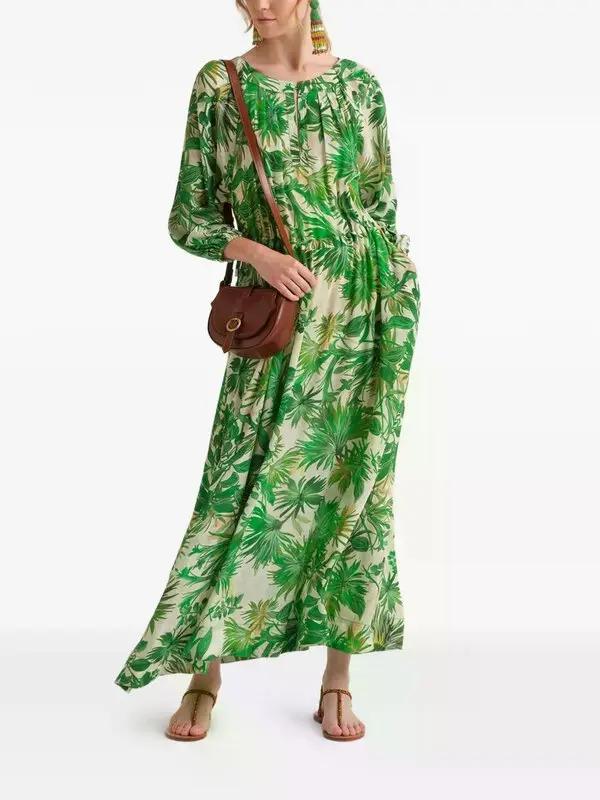 Malìparmi Floral-print Midi Dress