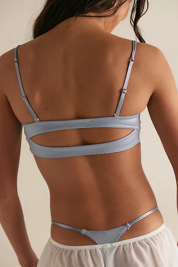 Free People Understated Micro Bandeau - Falling Water