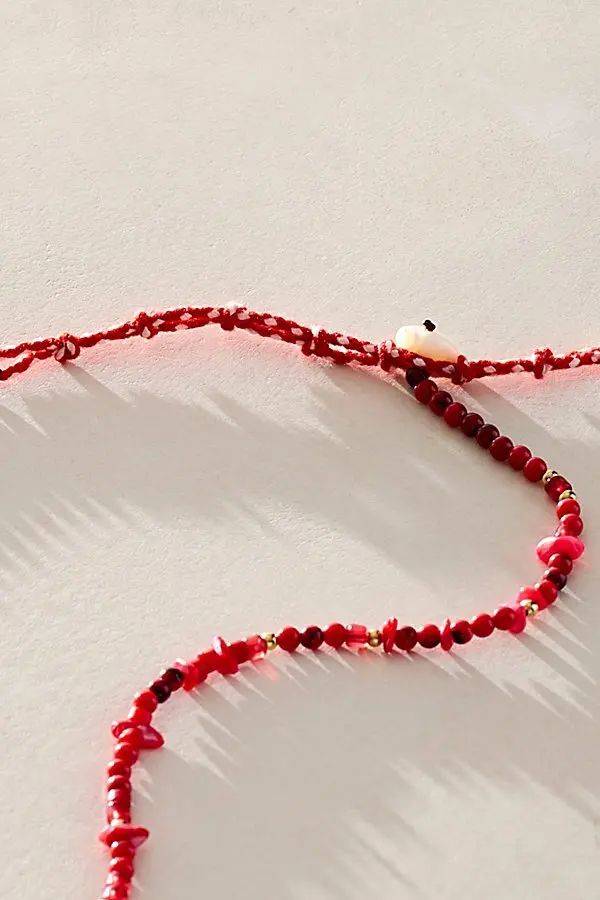 Free People Arin Beaded Belly Chain