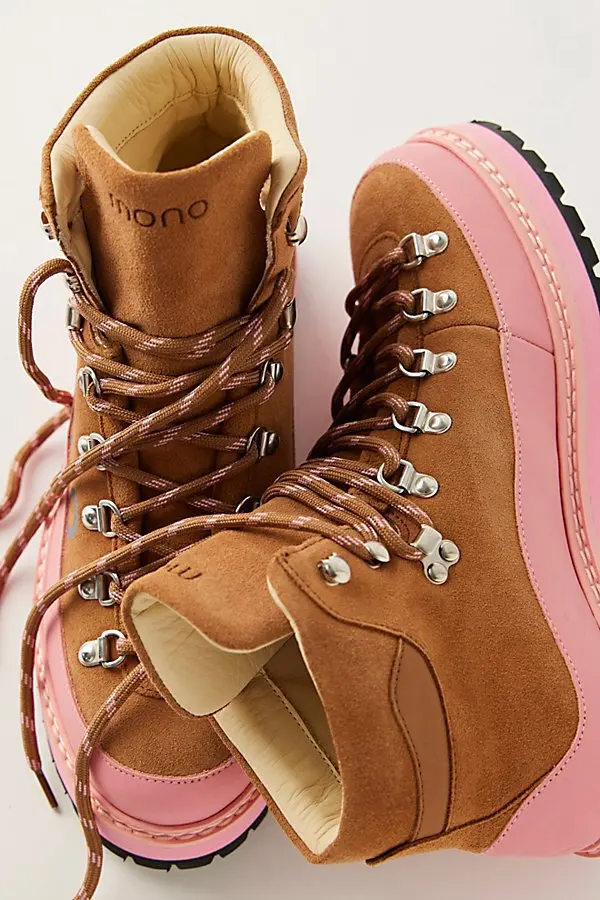 MONO Vidda Hiking Boots - Cognac Pink