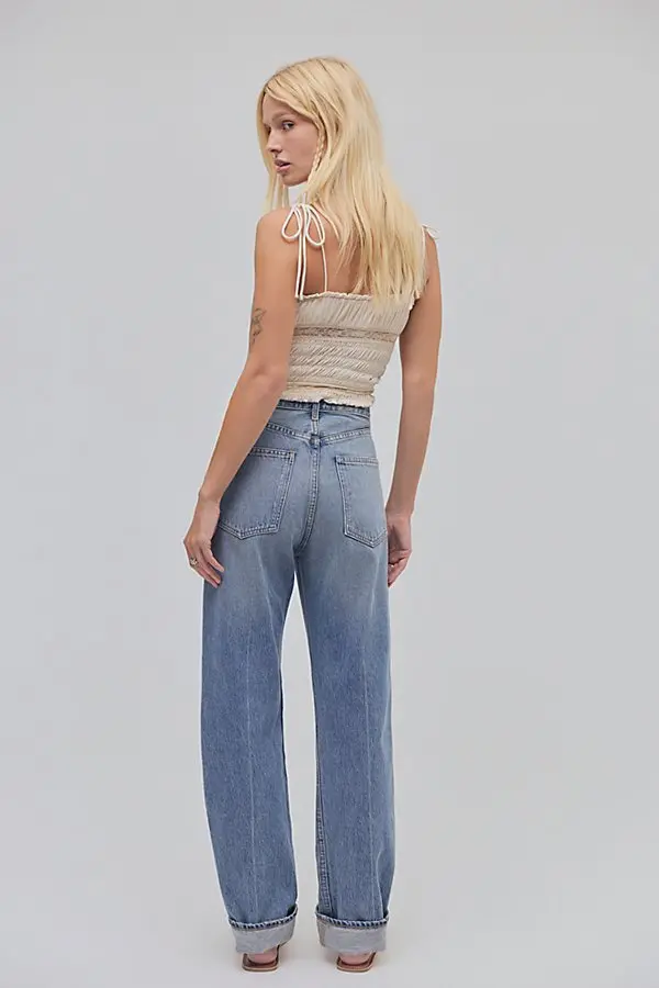AGOLDE 90s Long Straight-leg Jeans - Session