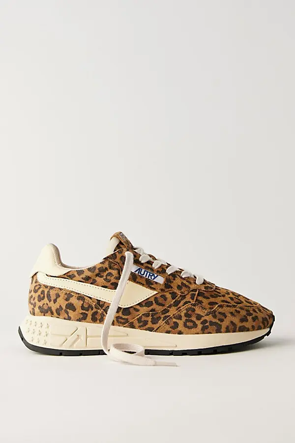 AUTRY Reelwind Low Animal Sneakers - Neutral