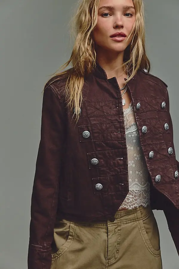 Free People We The Free Ryland Band Jacket