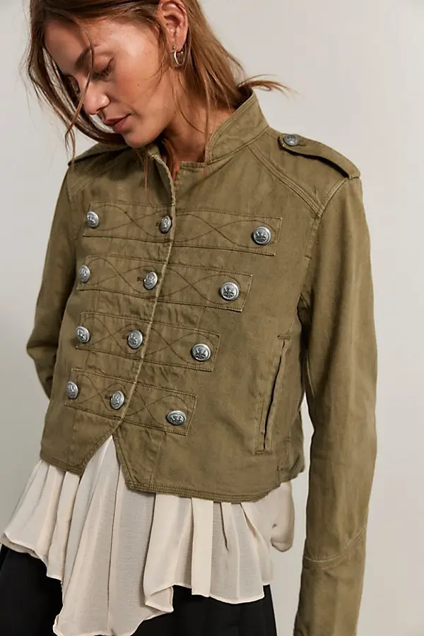Free People We The Free Ryland Band Jacket - Ferngully