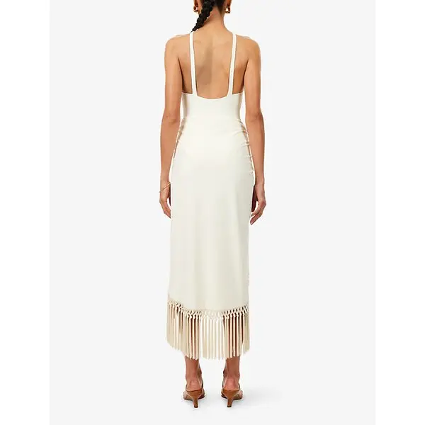 TALLER MARMO Hera Artisanal Swimsuit - Ivory