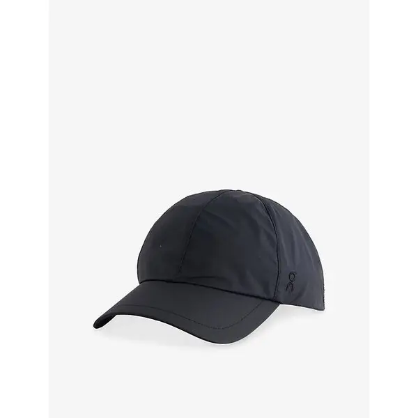 On Woven Baseball Cap - Black
