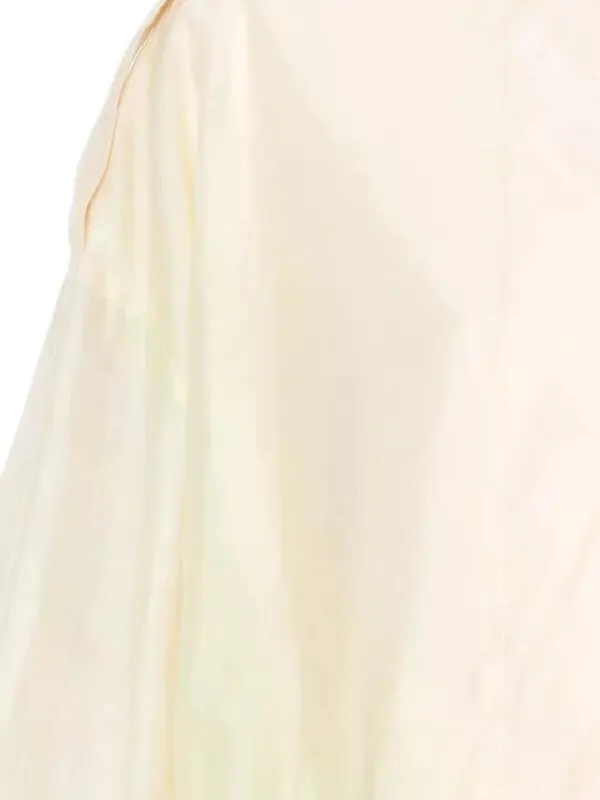 THELATEST Puff-sleeve Shirt - Neutrals