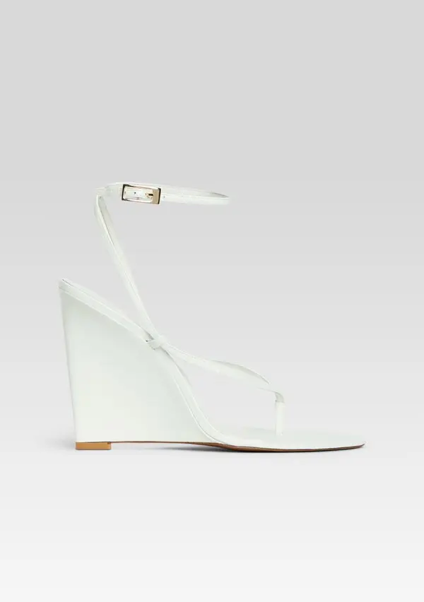 Retrofete Namby Wedge - White