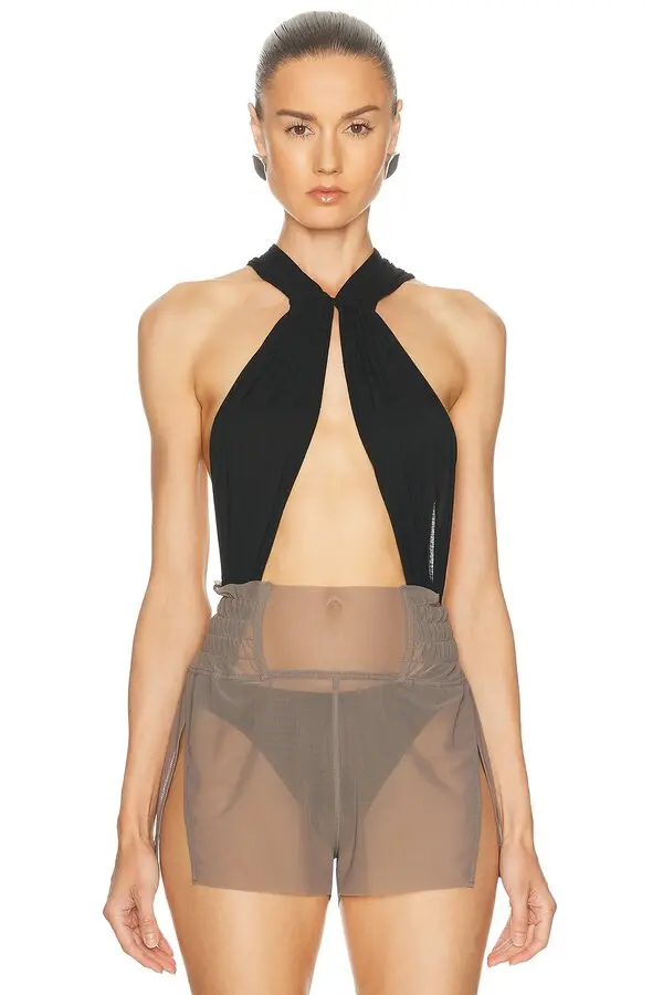 Rick Owens Miami Bodysuit - Black