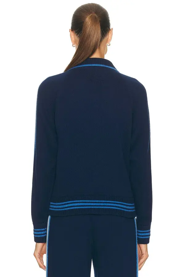 Guest In Residence Varsity Jacket - Navy