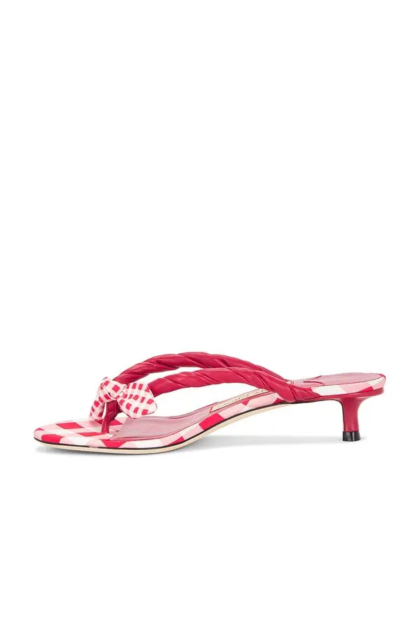 JIMMY CHOO Liss 35 Sandal - Ruby Red Mix