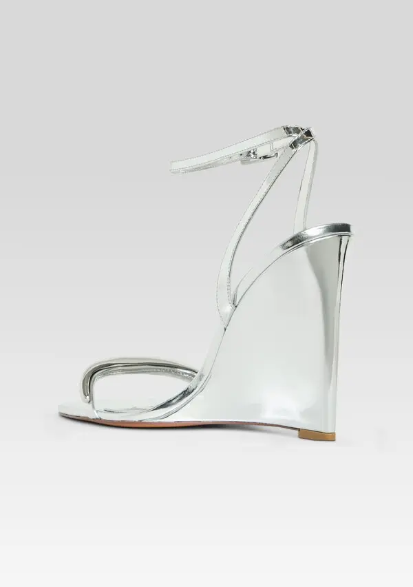 Retrofete Nola Wedge - Silver