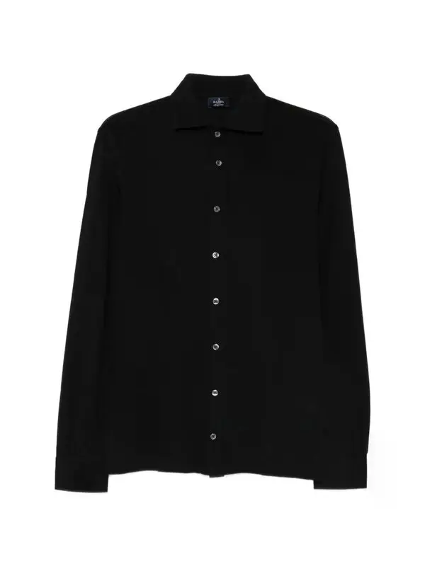 BARBA NAPOLI Long-sleeve Shirt - Black
