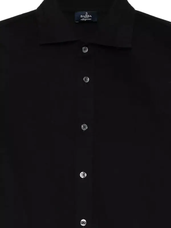 BARBA NAPOLI Long-sleeve Shirt - Black