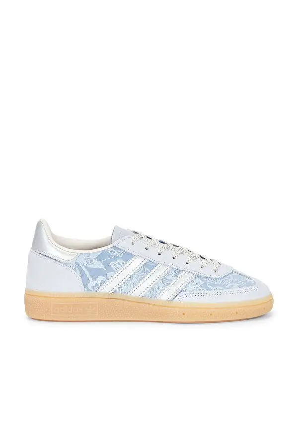 ADIDAS ORIGINALS Handball Spezial Sneakers - Crystal Sky  Silver Metallic  & Chalk Wh