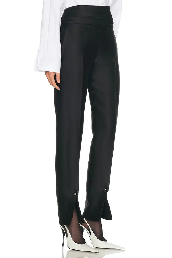 Brandon Maxwell Beatrix Creased Trouser
