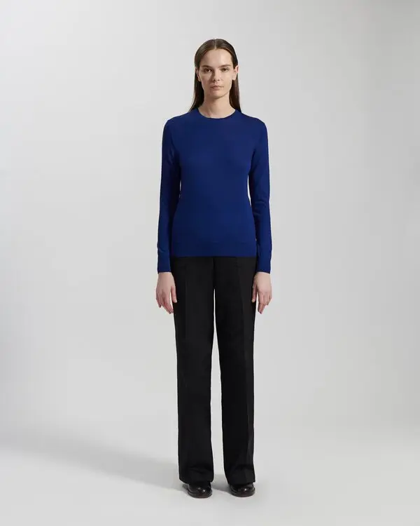 Veronica De Piante Lucy Merino Wool Sweater - Blue