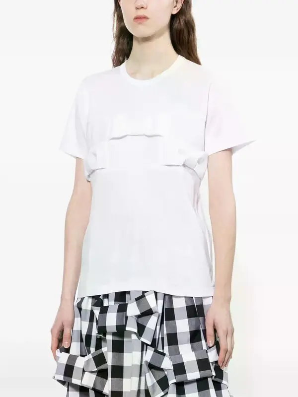 Comme Des Garçons Bow Round Neck T-shirt