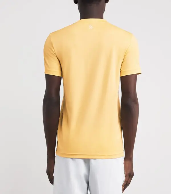 Lacoste Technical Logo T-shirt - Yellow