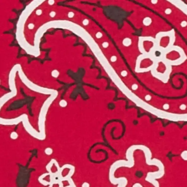 Polo Ralph Lauren Cotton Logo Bandana Scarf - Red