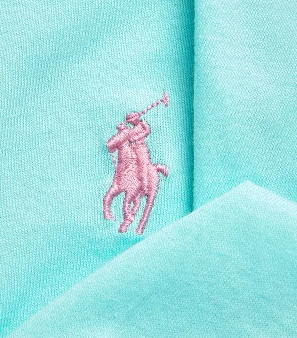 Polo Ralph Lauren Cotton Custom-fit Polo Pony T-shirt - Blue